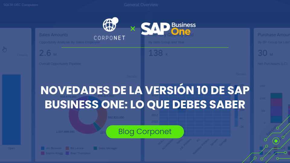Novedades de la versión 10 de SAP Business One: lo que debes saber